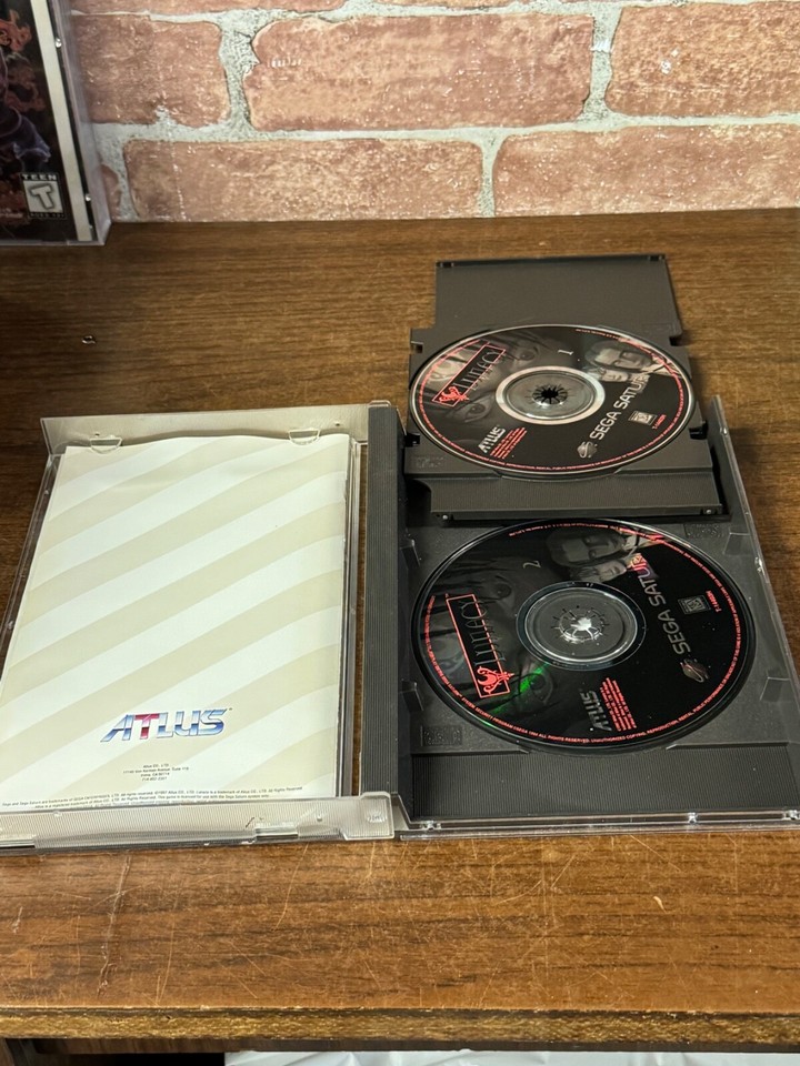 Lunacy for Sega Saturn With Games, Manual and Map & TESTED | eBay