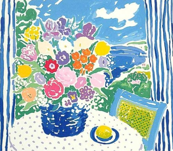 John Botz Earns Bouquet Serigraph Signed Framed ED200 | eBay