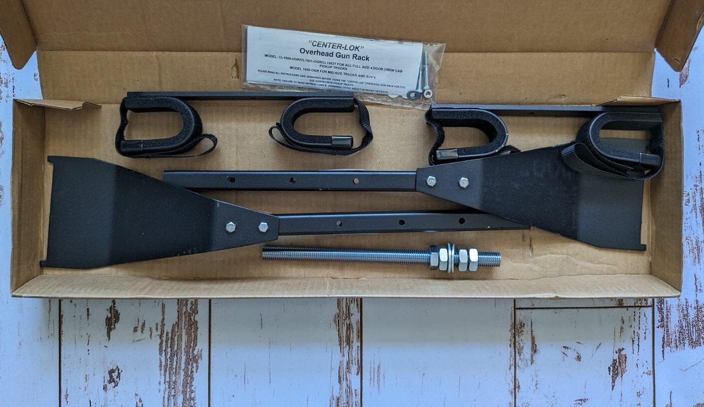 GREAT DAY CL1500 48"-54" Center-lok Overhead Gun Rack for Trucks ...