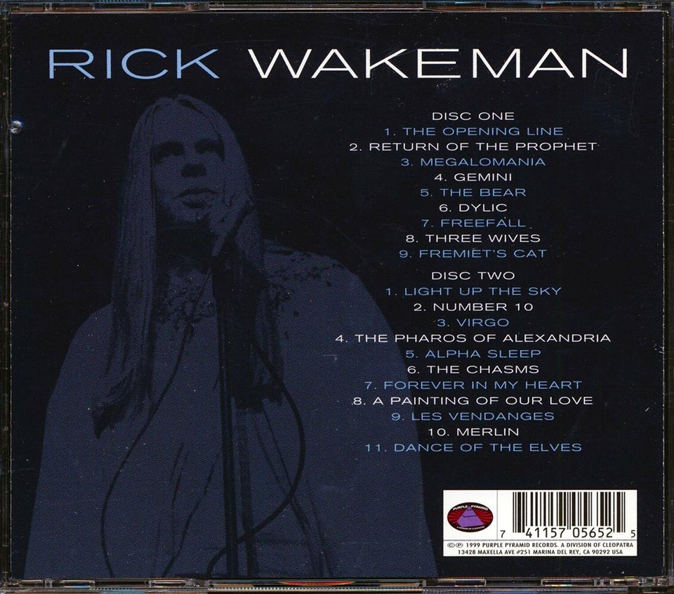 CD Rick Wakeman - The Masters 741157056525| eBay
