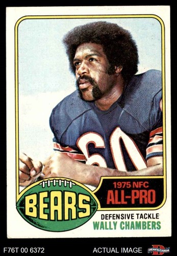 1976 Topps #280 Wally Chambers Bears Eastern Kentucky 6 - EX/MT F76T 00 ...