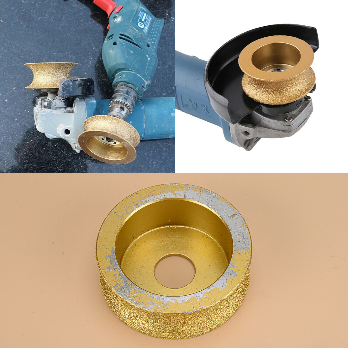 Bullnose Grinder Wheels Bihui 20mm Bullnose Grinding Wheel (BU DGW320)