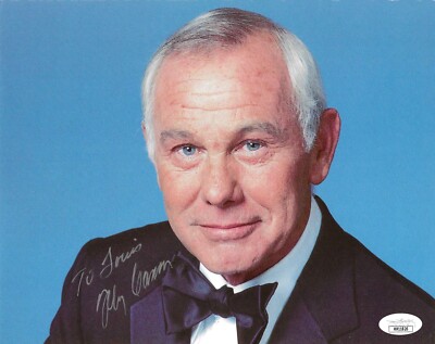 Johnny Carson JSA COA Signed 8 x 10 inch Color Photograph | eBay