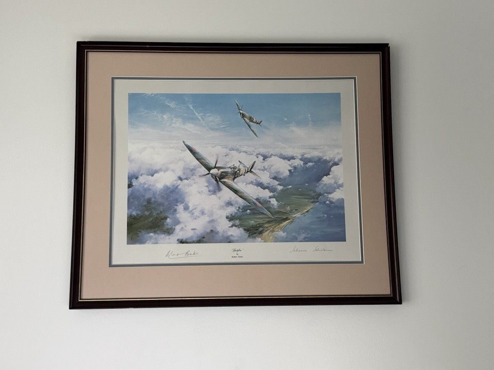 Rare Collectible Robert Taylor “Spitfire” 1979 Signed Bader & Johnson ...