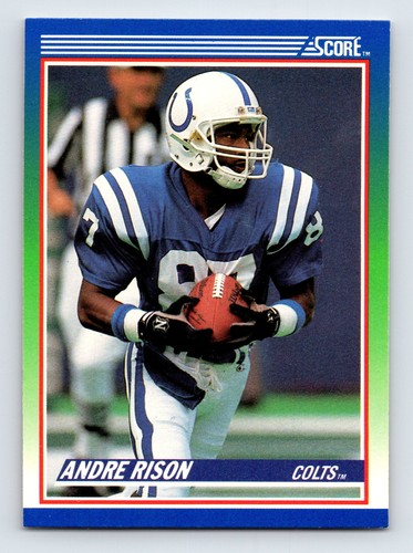1990 Score Andre Rison #87 Football Indianapolis Colts | eBay
