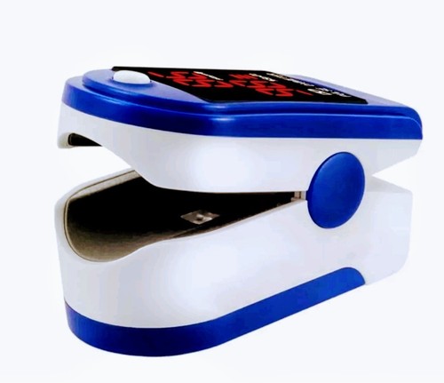 Finger Tip Pulse Oximeter Meter SpO2 Oxygen Saturation rate Heart Blood ...