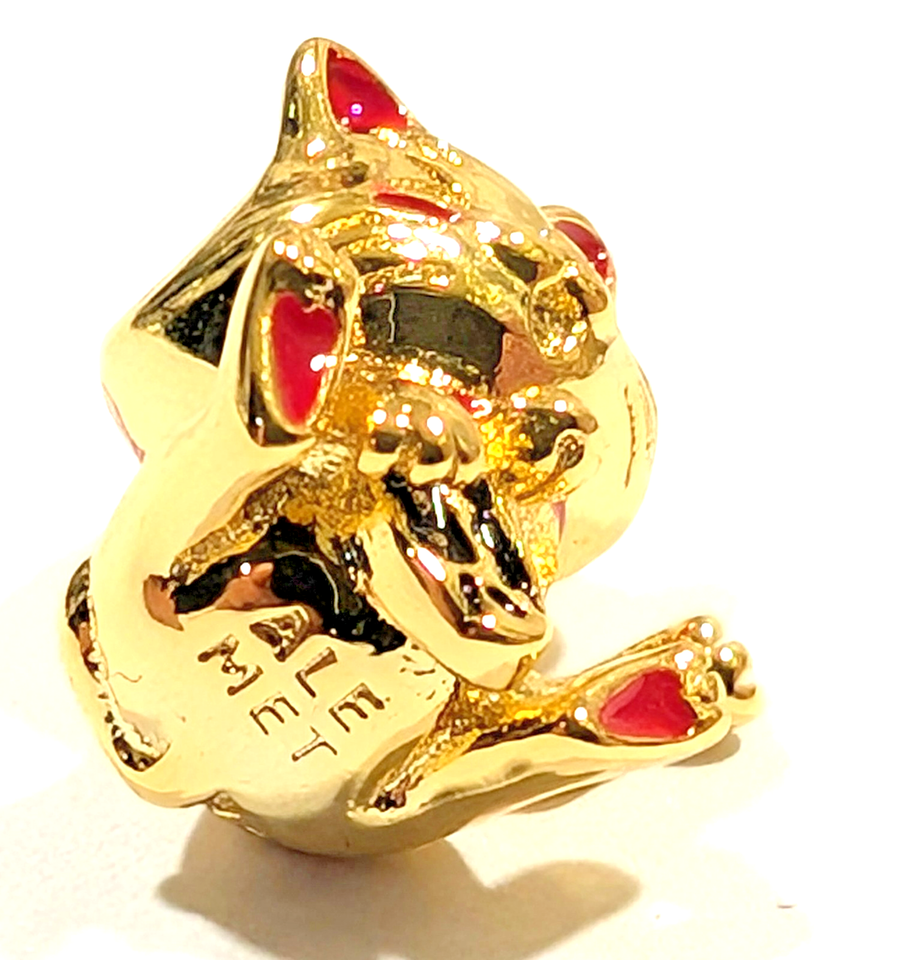 Authentic Pandora Charm, SHINE Cute Good Fortune Cat, #769271C01, 14K ...