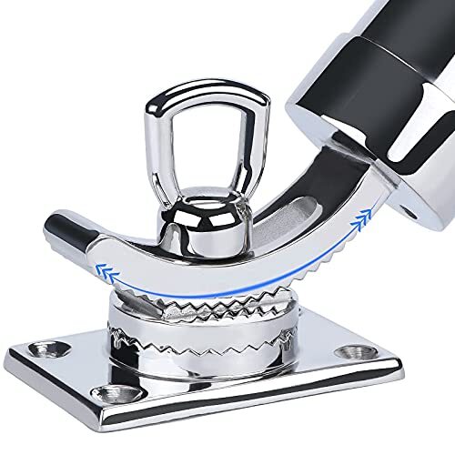 smartmarine 316 Stainless Steel Boat Fishing Rod Holder 360 Degree ...