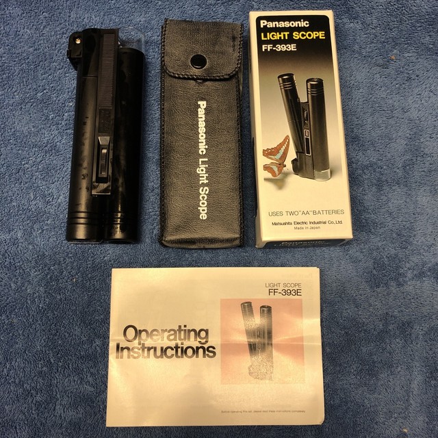 Panasonic Light Scope Ff-393 30x Zoom Mini Microscope Ship for sale ...