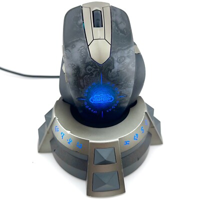 SteelSeries Blizzard World of Warcraft WOW Wireless MMO Gaming Mouse | eBay