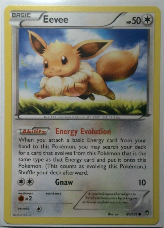 Pokemon - Eevee *80/111* | eBay