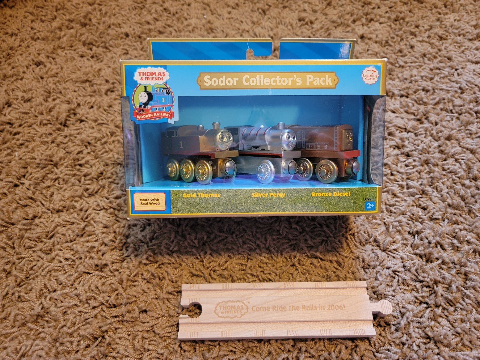 Sodor Collector's Gold Thomas the Tank Engine Silver Percy Bronze ...