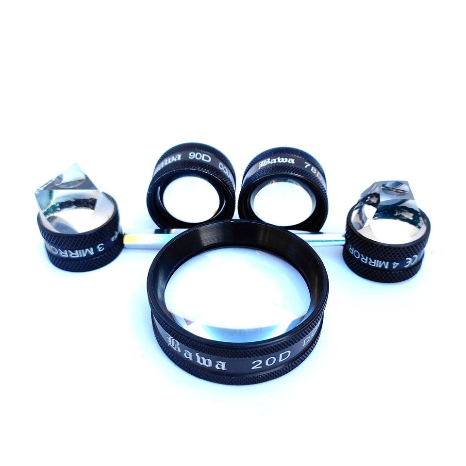 Premium Quality Lens 20D 78D 90D 3 Mirror & 4 Mirror Ophthalmology | eBay
