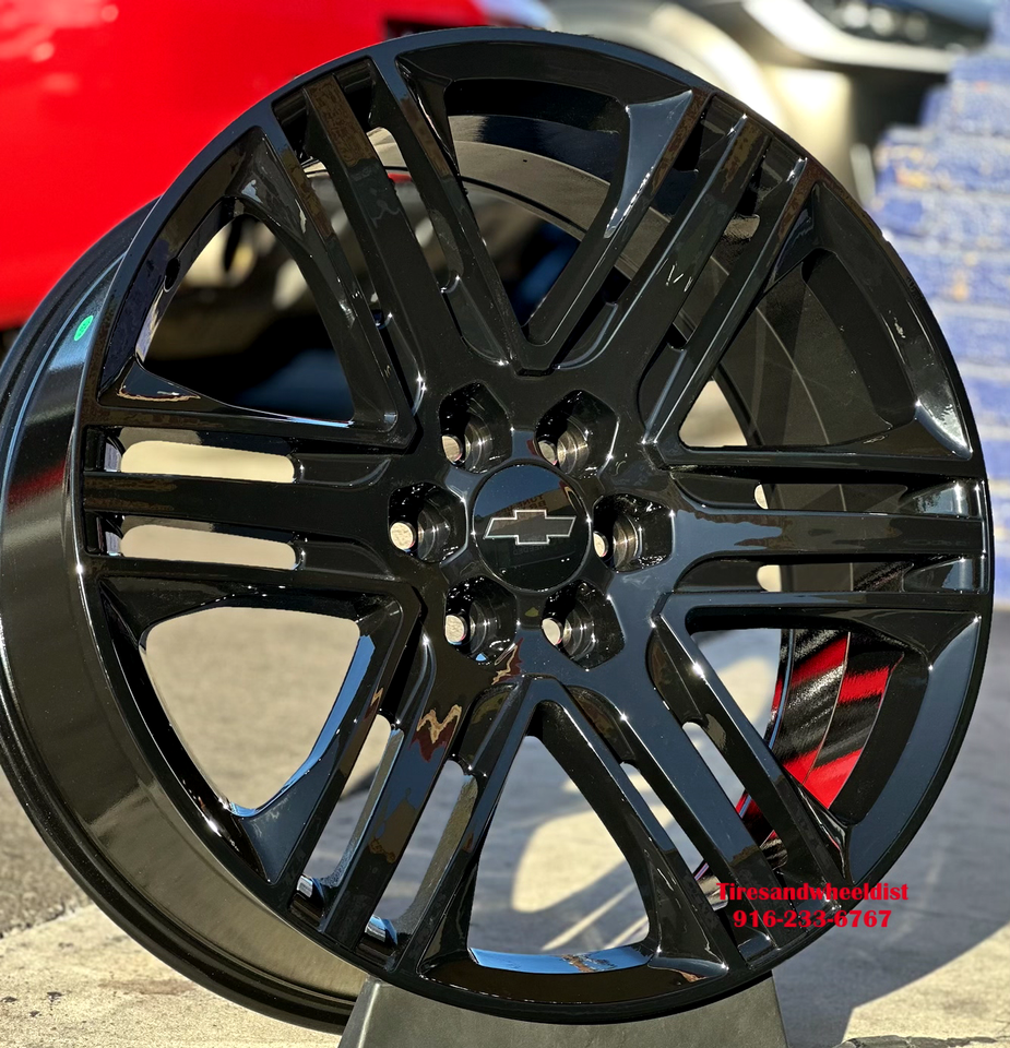 "24"" inch Chevy Tahoe Yukon Suburban Sierra Escalade Rims Wheels ...