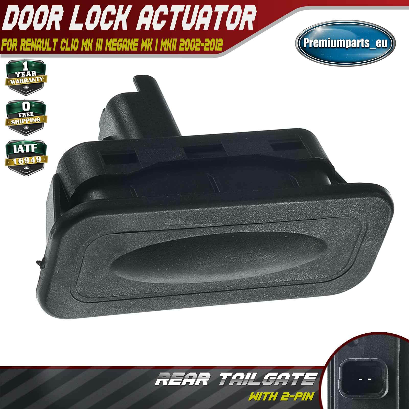 Release Switch Rear Boot Tailgate for Renault Clio Megane 8200076256 ...