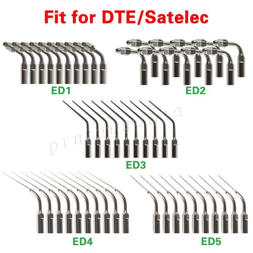 10 x Dental Scaler Tip Endo Tips Endo-Spitzen für Fit DTE SATELEC ED1 ...