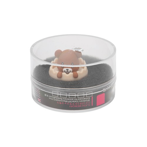 Cartoon USB Flash Drive Brown Bear Cartoon USB2.0 Support Hot Swap ...
