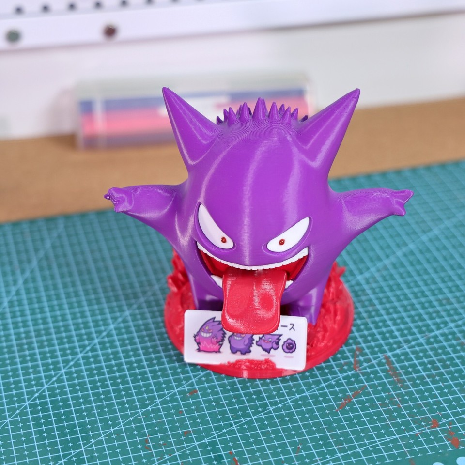 Gastly 3D Printed Pokemon Luminous New Ver Humidifier Cool Desk Decor ...
