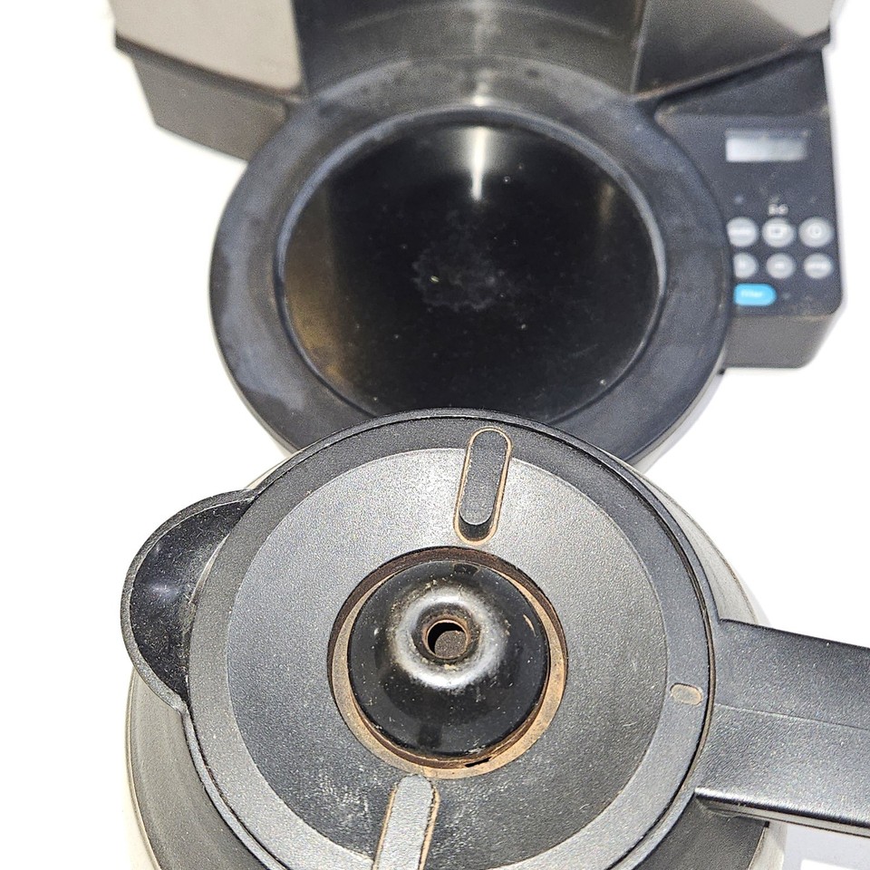 Capresso MT600 Plus Coffee Maker Black Stainless Steel Thermo Carafe | eBay