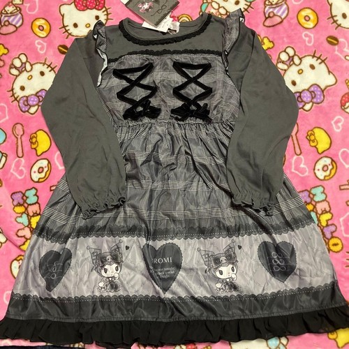 Birthday Majolica Midnight Merokuro Kuromi One Piece 130cm-Size | eBay