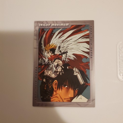 Young King OURs TRIGUN "not for sale" Trading Card | eBay