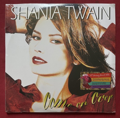 SHANIA TWAIN~COME ON OVER 2 LP SEALED (2023) 25TH ANNIVERSARY DIAMOND ...