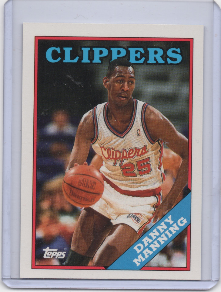 1992-93 Topps Archives '#1 Draft Pick' #8 & #106 - DANNY MANNING | eBay