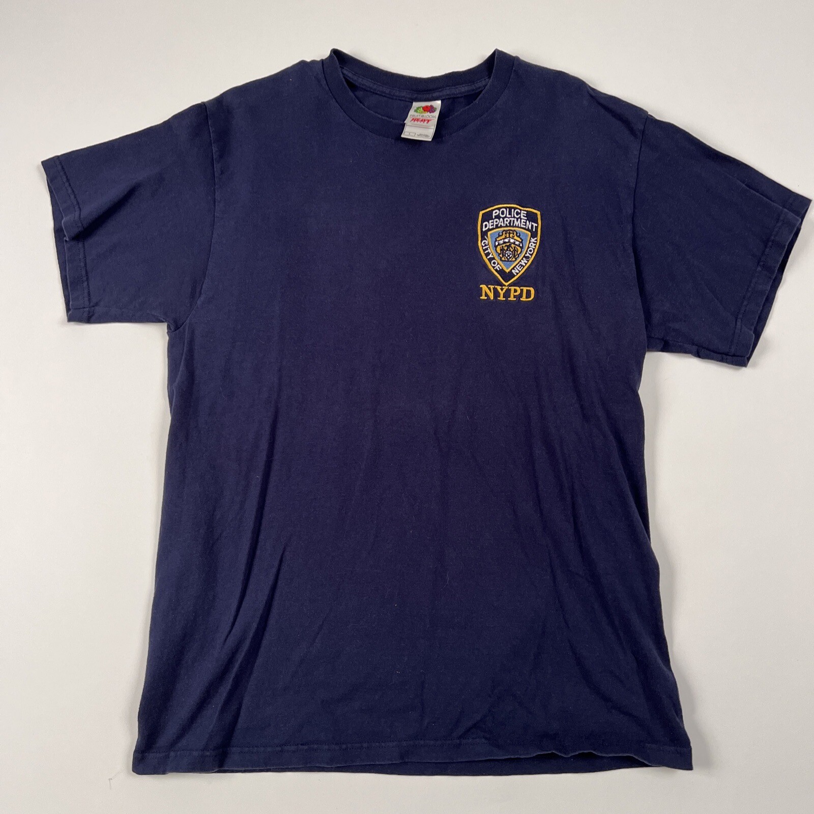 Vintage NYPD Shirt New York Police Department Large E… - Gem