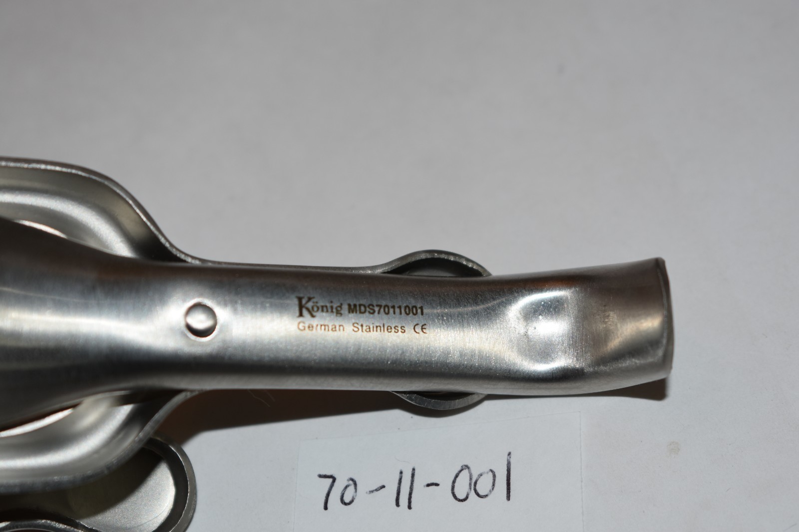 MDS7011001 KONIG GRAVES VAGINAL RETRACTOR 3" X 3/4" SMALL | eBay