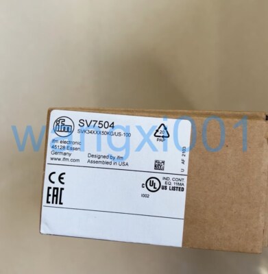 1PCS NEW IFM Flow switch SV7504 FedEx DHL Fast delivery | eBay