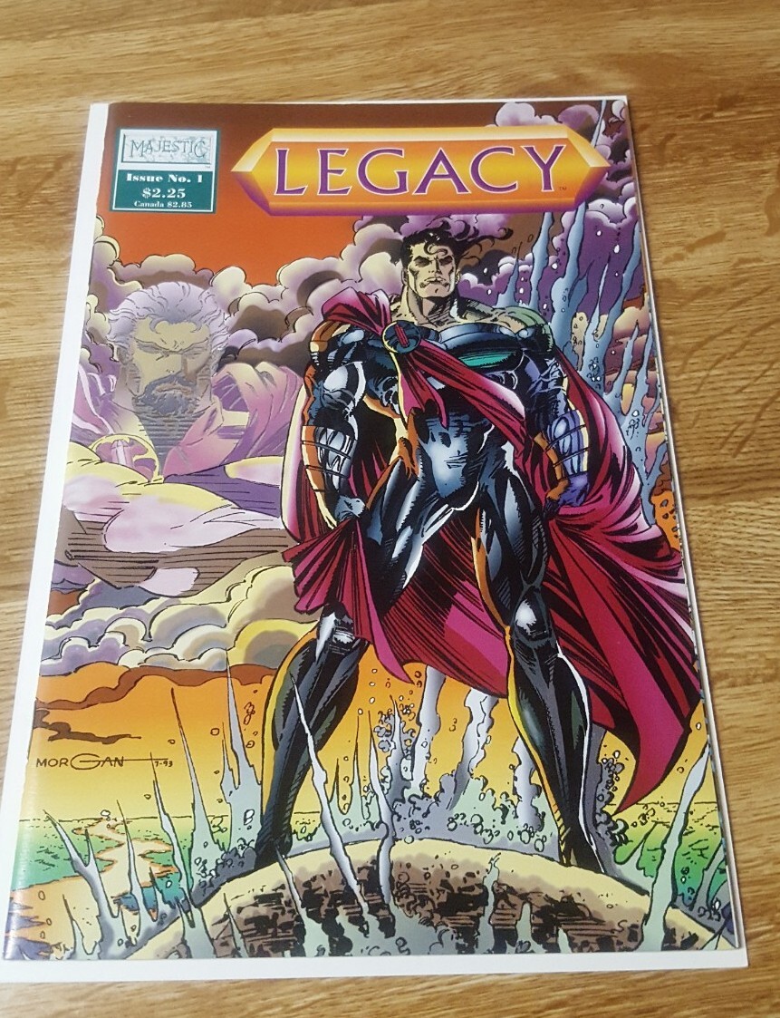 Legacy Issue #1 Majestic Comics 1993 NM-MINT Bagged and Boarded | eBay