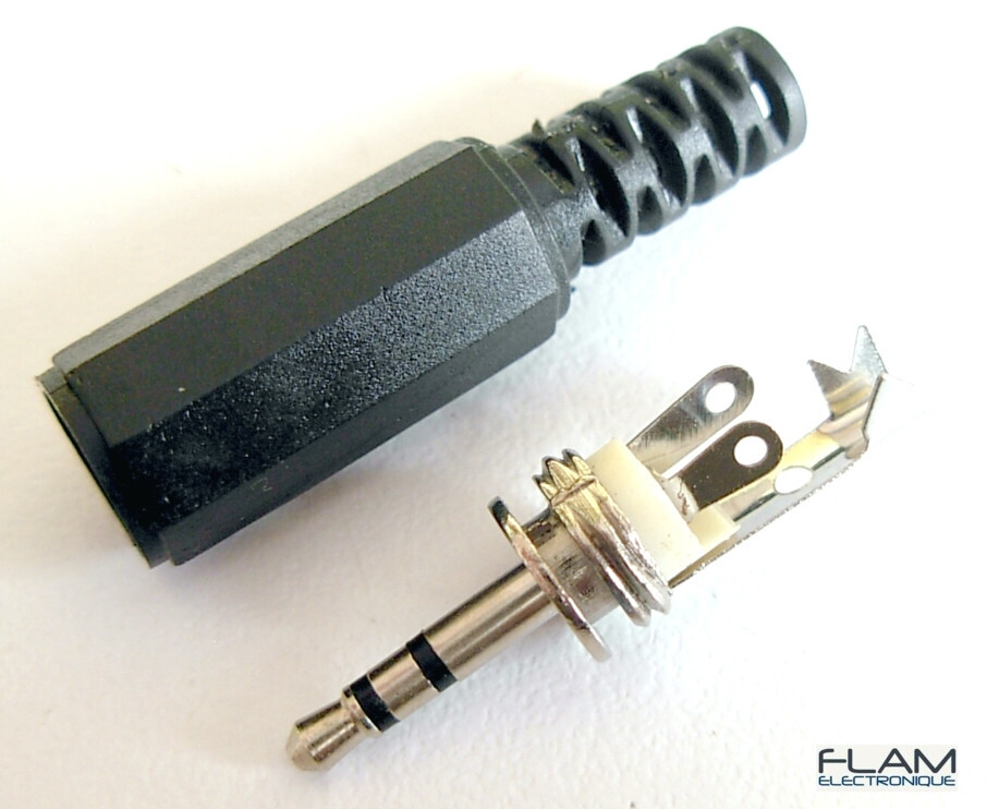 Connecteur prise Audio Stereo 2,5mm Jack à souder /Jack connector plug ...