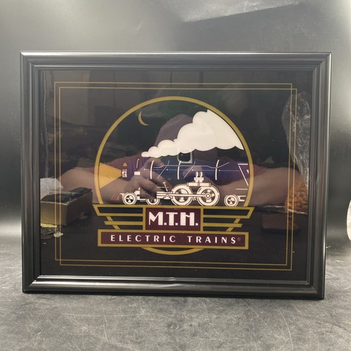 RARE MTH Dealer Advertising LIGHTED MOTION LIGHT SIGN IN BOX | eBay