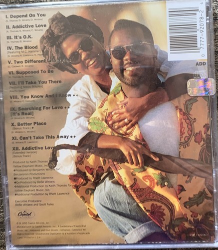 Different Lifestyles by BeBe & CeCe Winans (CD, Jul-1991, EMI Music ...