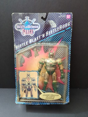 Sabans Beetleborgs Force Beetle Blast'n Beetleborg Green Hunter READ | eBay