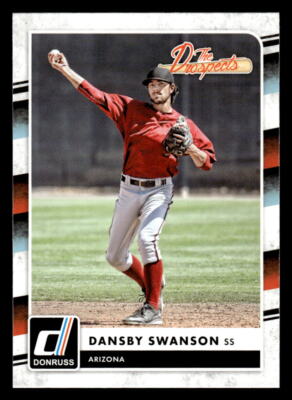 Dansby Swanson 2016 Donruss The Prospects #TP6 Arizona Diamondbacks | eBay