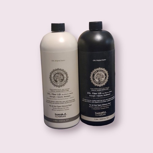 2xl fiber lift vanilla, almond waffle cone shampoo & conditioner set | eBay