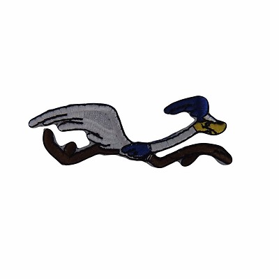 Looney Tunes Running Roadrunner Embroidered Patch | eBay