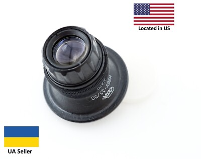 MACRO enlarger INDUSTAR 96U 50mm f/3,5 Lens M39 mount analog CZJ Tessar ...