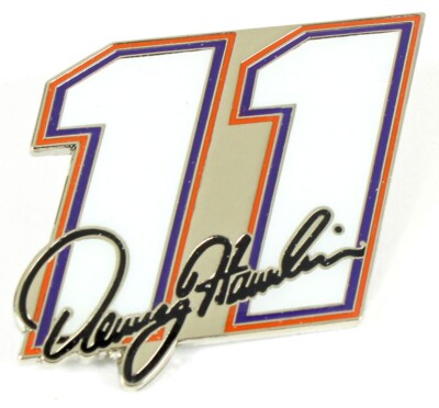 Denny Hamlin #11 Signature Pin collectible/souvenir | eBay