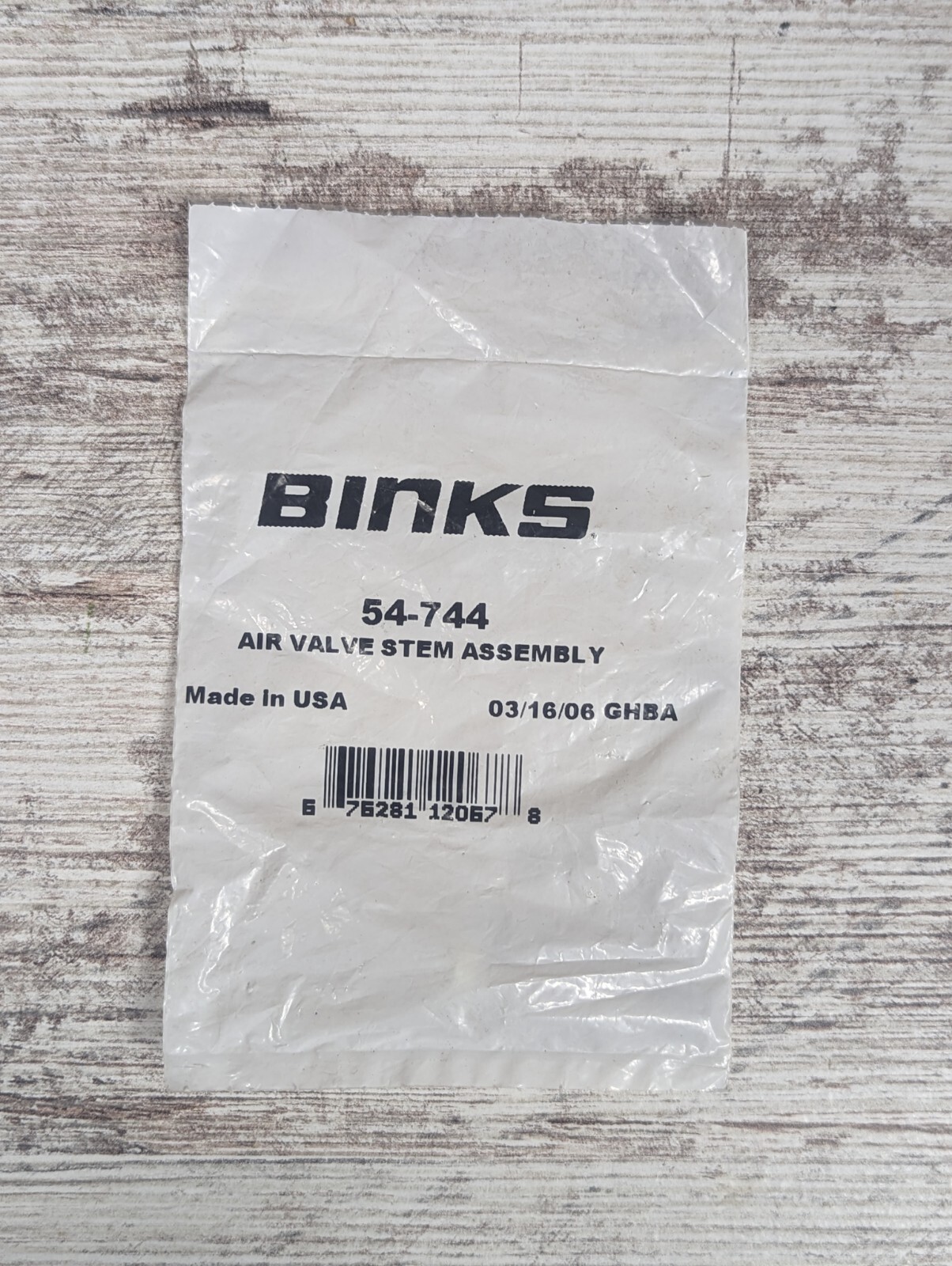 Binks 54-744 Air Valve Stem Assembly NOS OEM | eBay