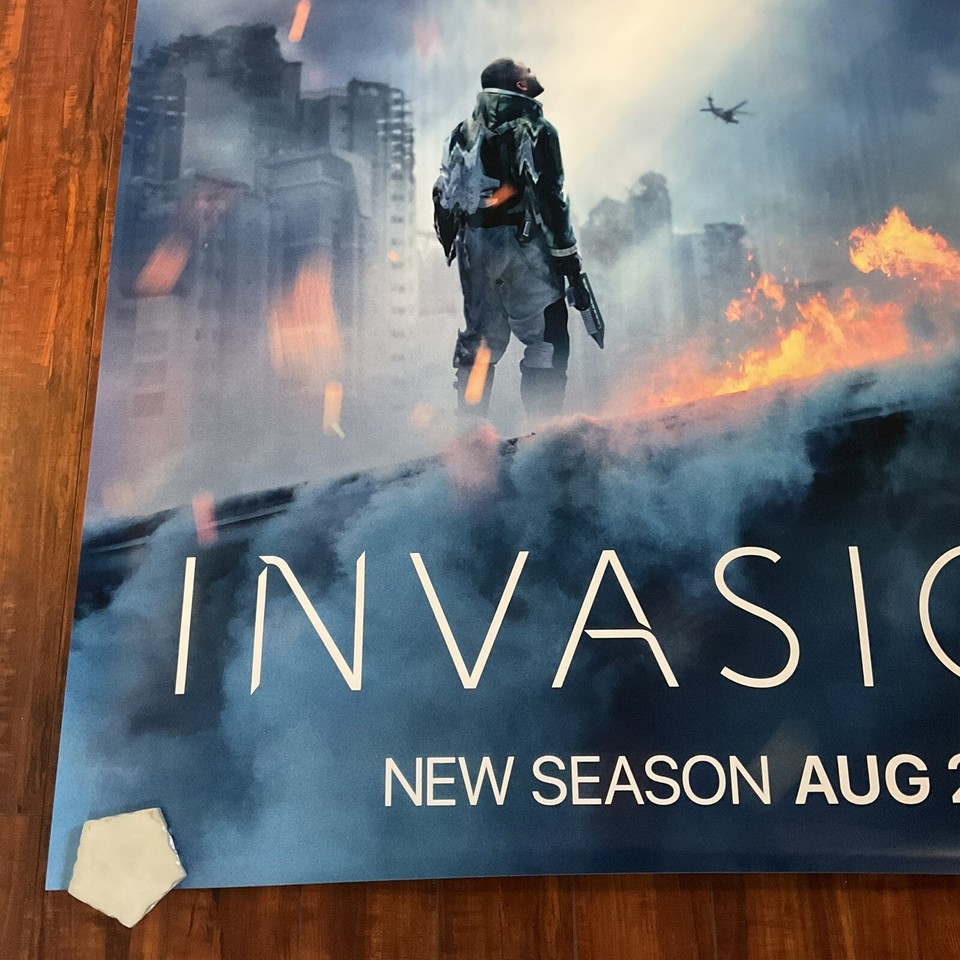 INVASION Apple TV+ Original Series Bus Stop Original Movie Poster ...