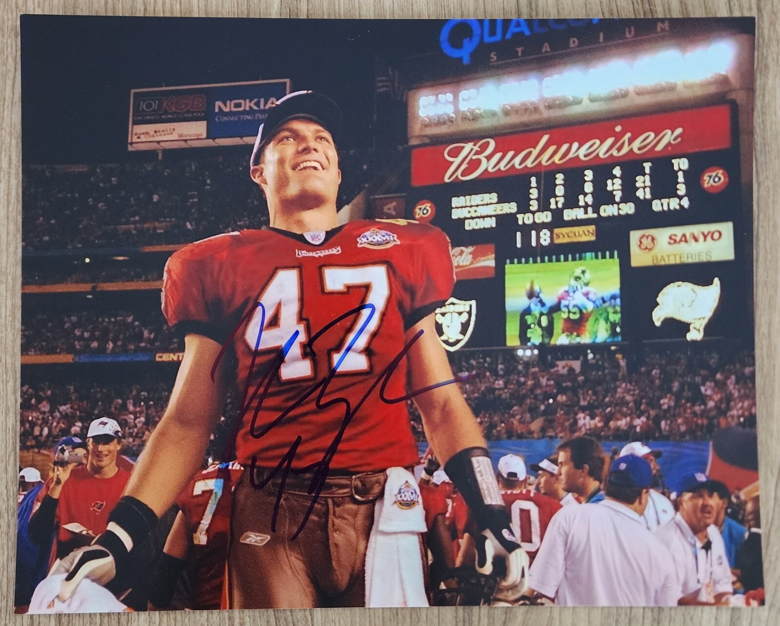 John Lynch Signed 8x10 Photo Tampa Bay Buccaneers NFL HOF RAD | eBay