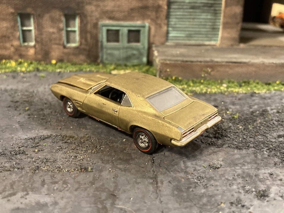 1969 Pontiac Trans Am Rusty Weathered Custom 1/64 Diecast Barn Find ...