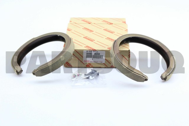 0449506050 Genuine Toyota SHOE KIT, PARKING BRAKE 04495-06050 | eBay