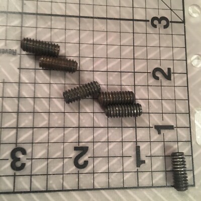 6 Threaded Posts, About 5/8 Inch long, Screw-in, fully threaded ...
