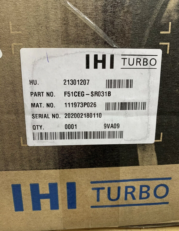 IHI VW AUDI SKODA SEAT Atlas Exhaust Manifold With Turbocharger ...