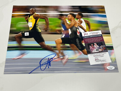Usain Bolt hand signed 11x14 photo Jamaica Olympics Gold JSA CERT #4 | eBay