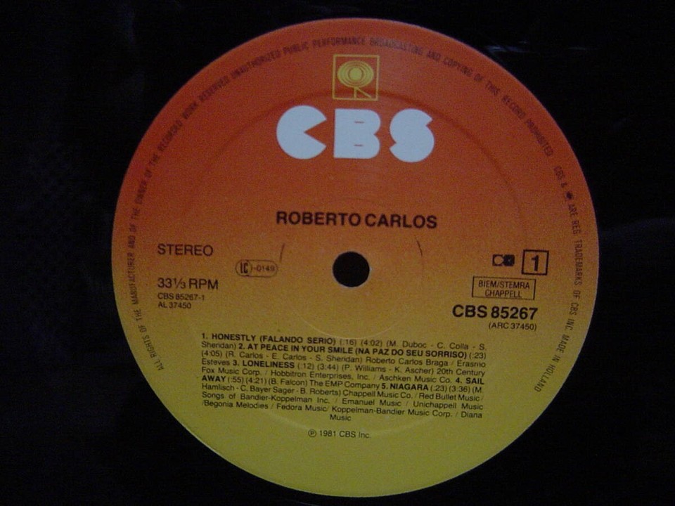 LP [AOR] NICK DE CARO produced by ROBERTO CARLOS CBS 1981 ROBERTO CARO ...