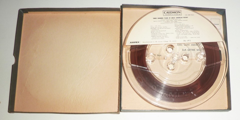 REEL to REEL TAPE / VINCENT PRICE & VARIOUS ACTORS "GREAT AMERICAN ...